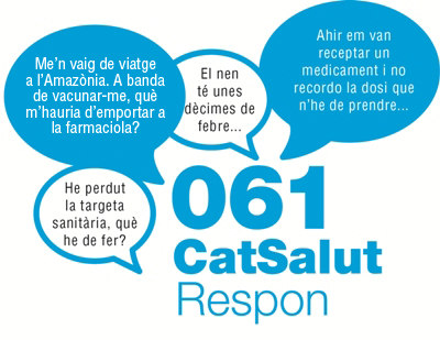 Quan cal trucar al 061 CatSalut Respon? | CAP Tàrrega